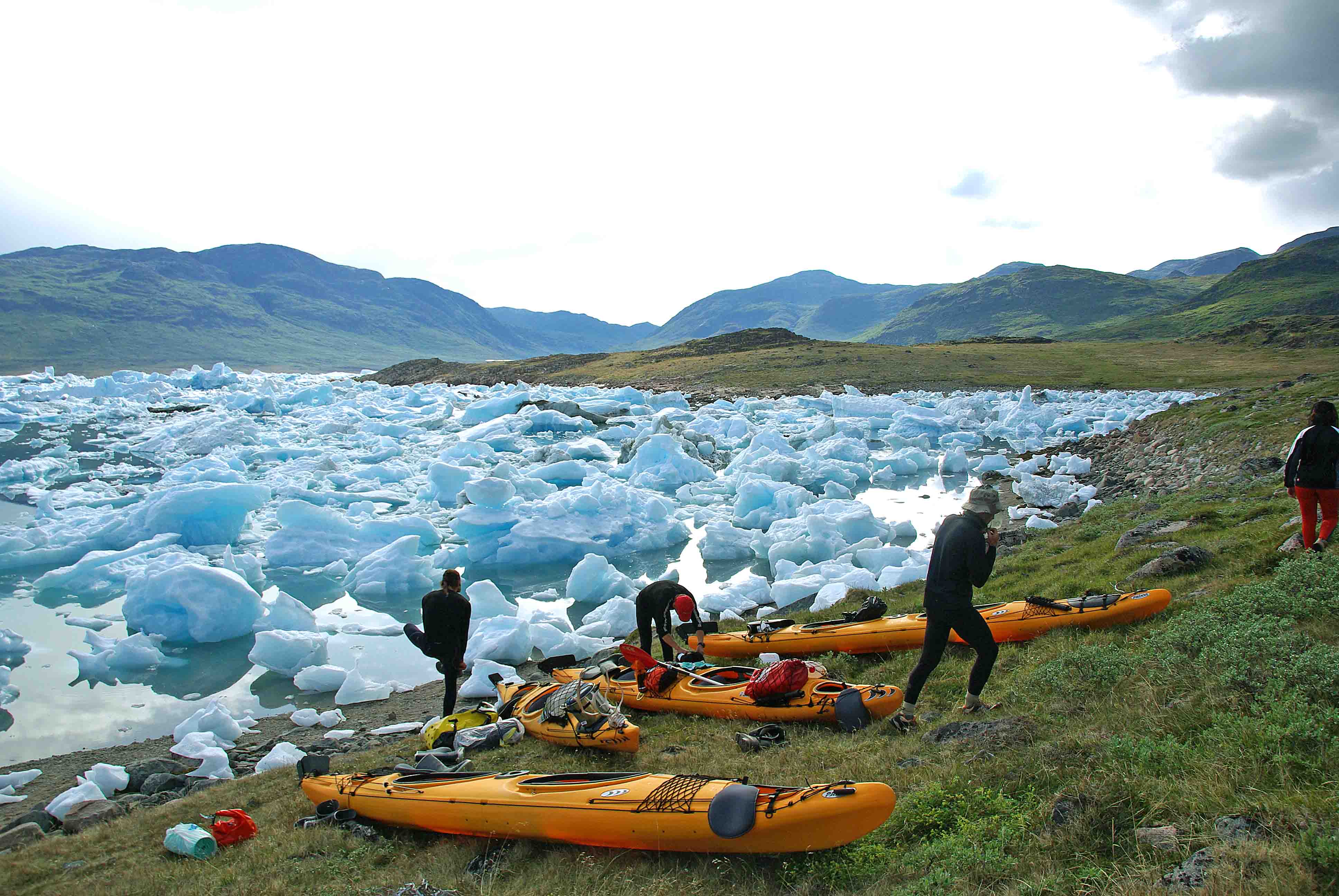 Kayak Groenlandia Viaje de 8 días de Kayak y Trekking en groenlandia